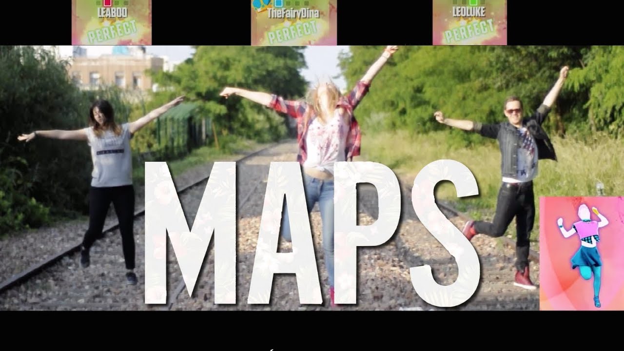 Just Dance "Maps" Maroon 5 | 5 stars ★ Gameplay by DINA - YouTube