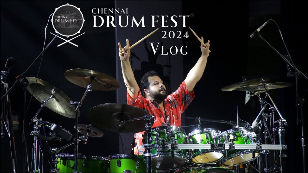Gino Banks (vlog) - Chennai Drum Fest 2024 - YouTube