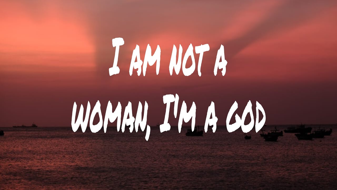 Halsey - I am not a woman, I'm a god - YouTube