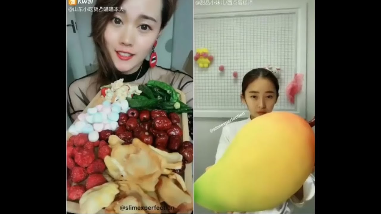 Weird Mukbang Foods! Amazing Eating Compilation WTF! SLIME KING ASMR ...