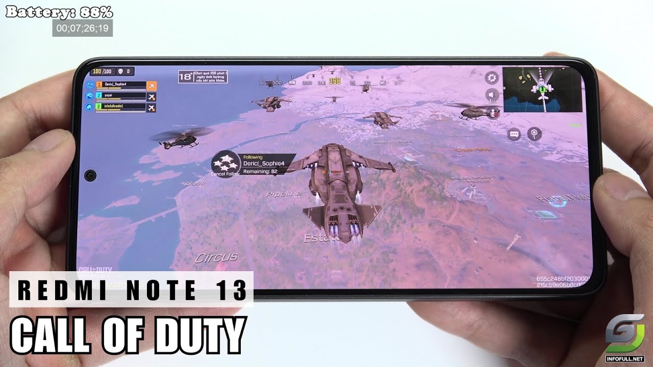 Redmi Note 13 test game Call of Duty Mobile CODM | Snapdragon 685 - YouTube