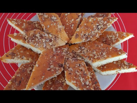 1st Qatıqla sadə,qozlu Keks hazırlanması.Sadə Piroq resepti.