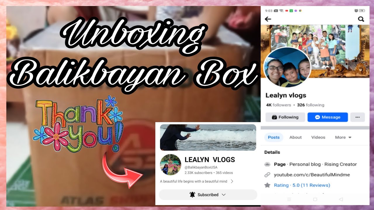 Unboxing Balikbayan Box From @BalikbayanBoxUSA | THANKYOU SO MUCH PO ...