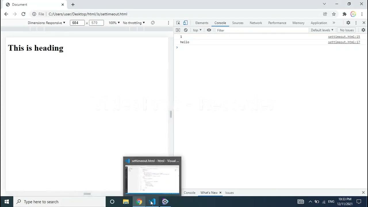 Set timeout function JavaScript set interval function in JavaScript JavaScript tutorials - YouTube