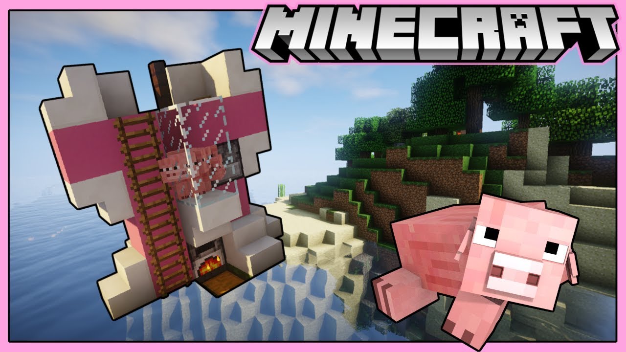 | COME COSTRUIRE UNA FARM DI MAIALI | MINECRAFT ITA | - YouTube