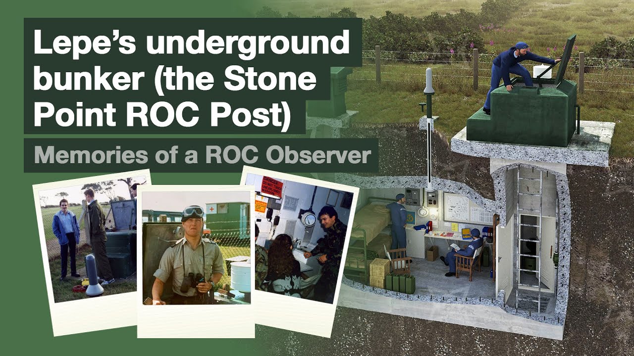 Lepe ROC Post (Stone Point Bunker): ROC Observer Interview - YouTube