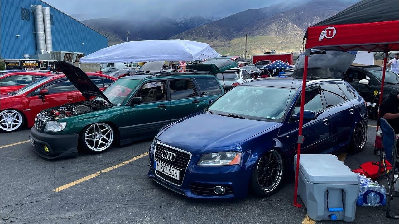 Scrapefest 2K22 I got to take both my cars! (Bagged Sti SF5 + Bagged A3 ...