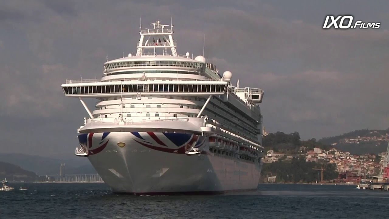 Ventura Transatlantic, ocean liner go to navigation, P&O Cruises - YouTube