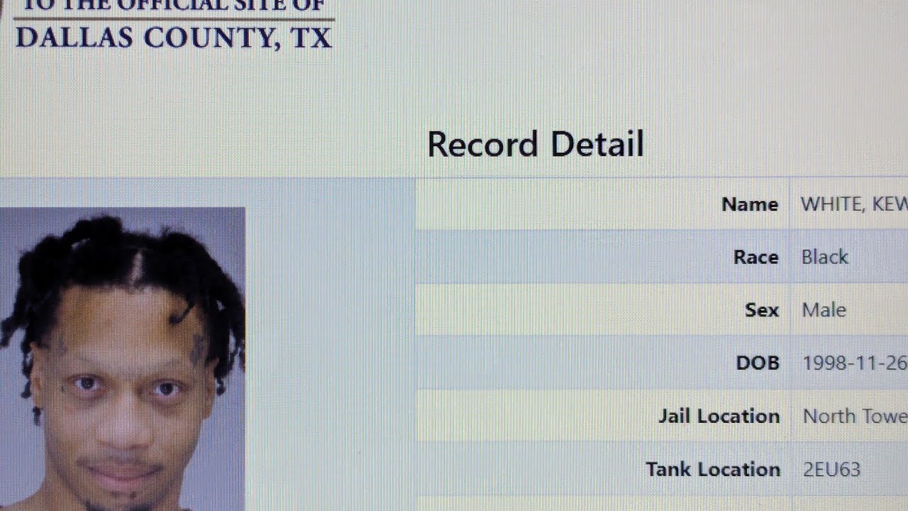 #MO3: #YELLABEEZY PA!D H!TMAN #KEWONWHITE ARRIVED TO DALLAS JAIL ...