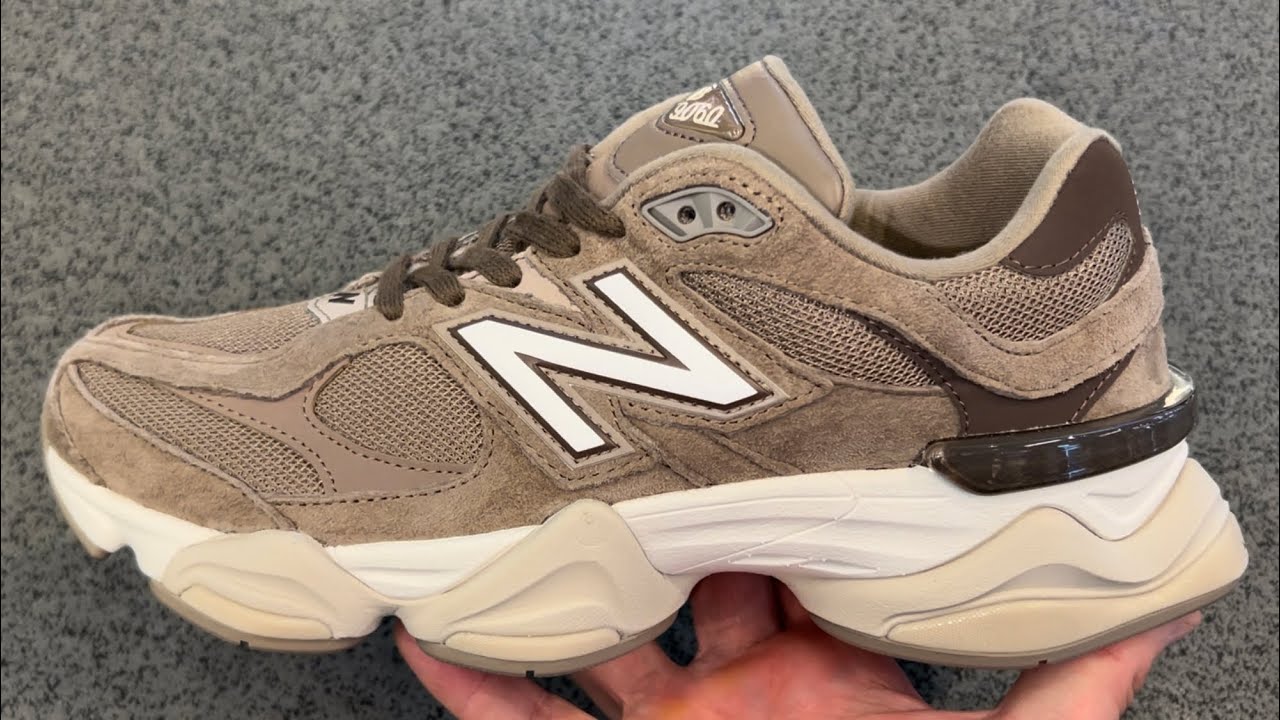 New Balance 9060 Mushroom Brown Shoes - YouTube