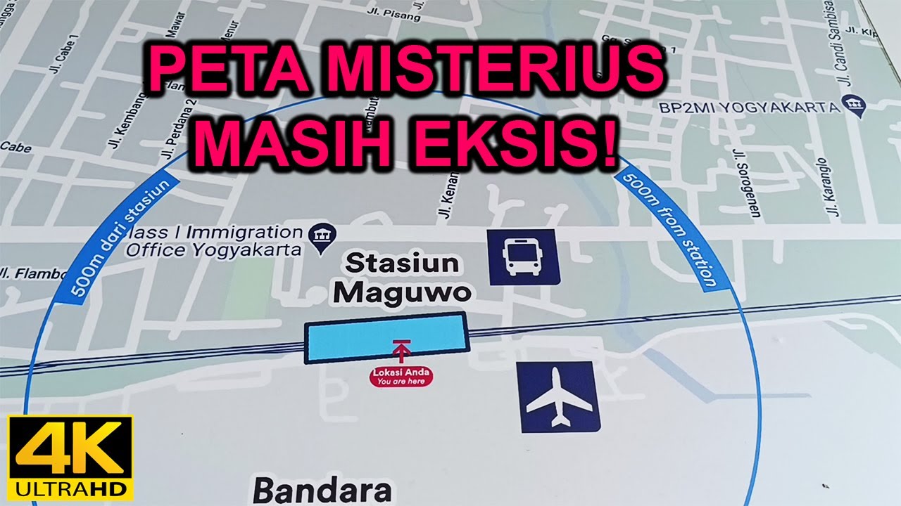 [4K] Ternyata Peta Misterius di Stasiun Maguwo Masih Eksis ! - YouTube