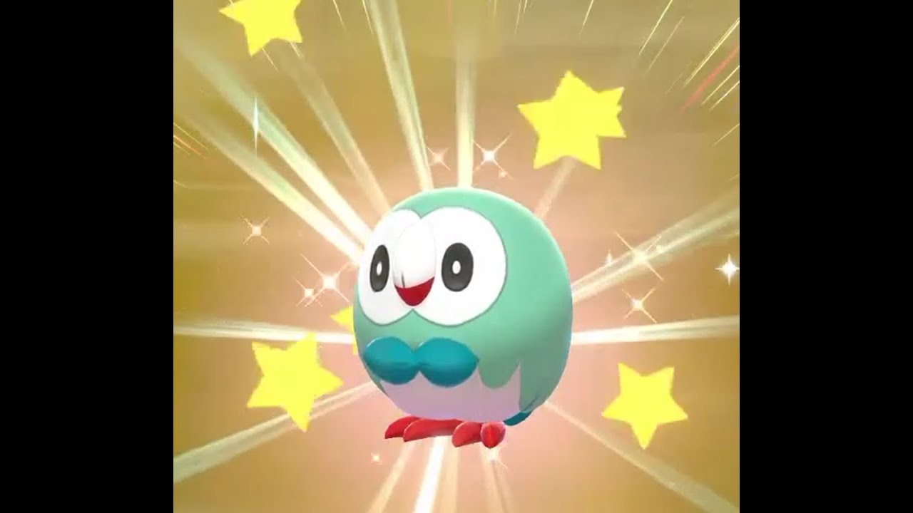 Shiny Rowlet in 58 Eggs (Masuda Method) - YouTube