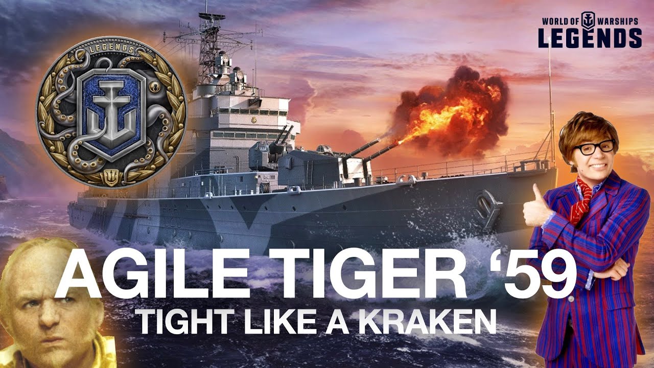Agile Tiger '59 - Tight Like A Kraken (World of Warships: Legends Xbox ...