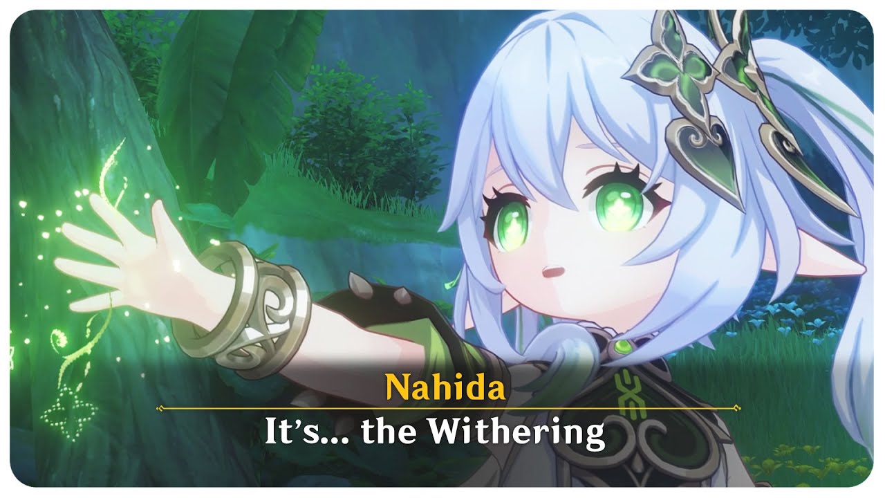 Nahida and Traveler Discover the Withering (Nahida Story Quest 2 ...