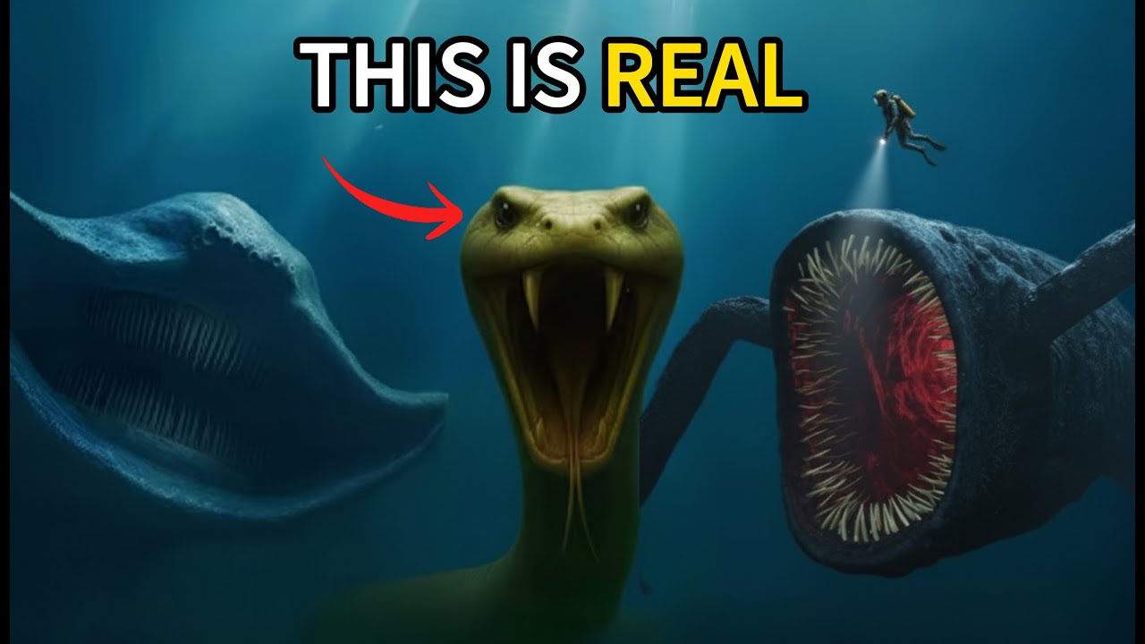 6 Mythical Deep Sea Creatures You Won't Believe Exist - YouTube