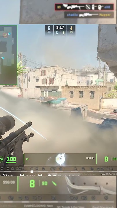 THIS IS THE MOST LUCKY SHOT I HAVE EVER MADE. :) #cs2 #csgo #fps #scout #ssg #gaming - YouTube