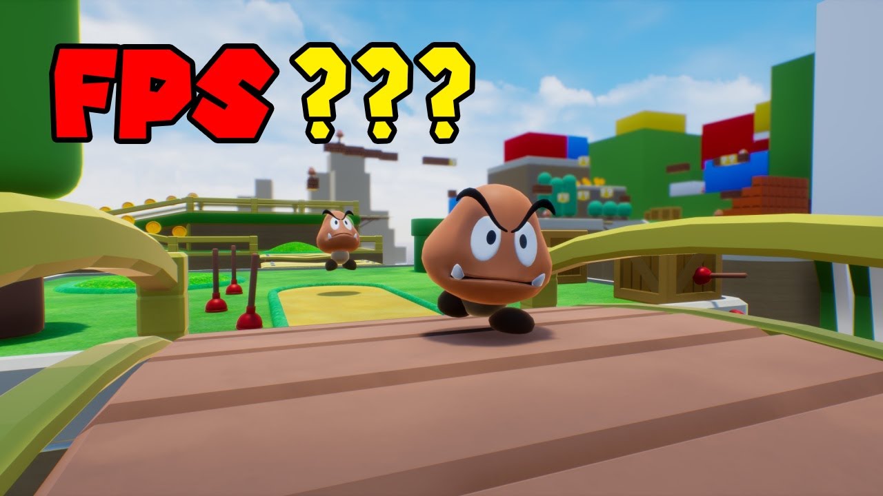 Super Mario Bros en FPS??? - The Super 1-1 Challenge - YouTube