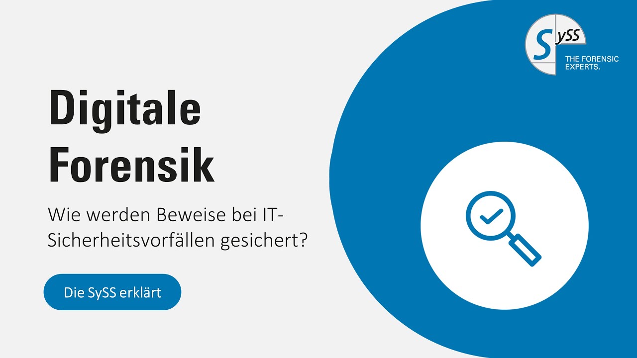 Digitale Forensik: Wie werden Beweise bei IT-Sicherheitsvorfällen ...