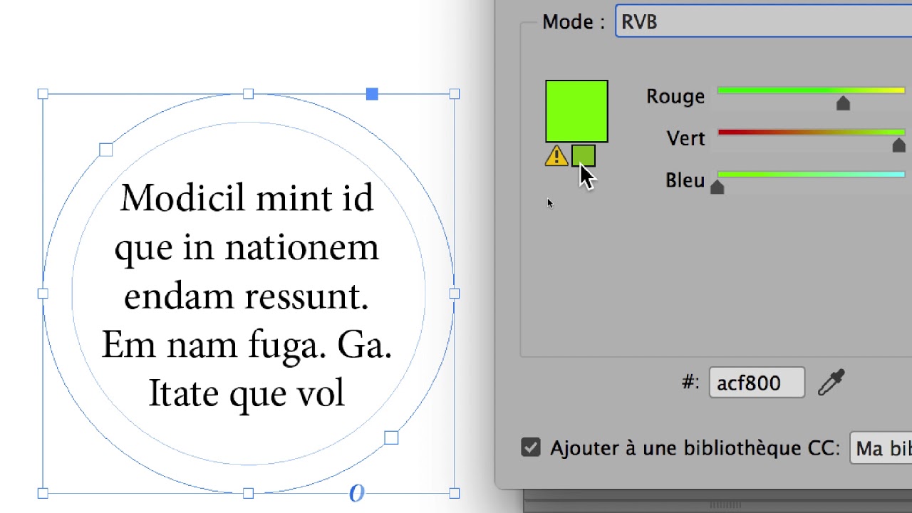 part 10 les effets spéciaux sur des objets et sur du texte dans Adobe ...