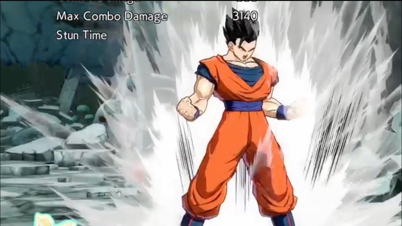 Gohan power up :dragon ball fighterz - YouTube