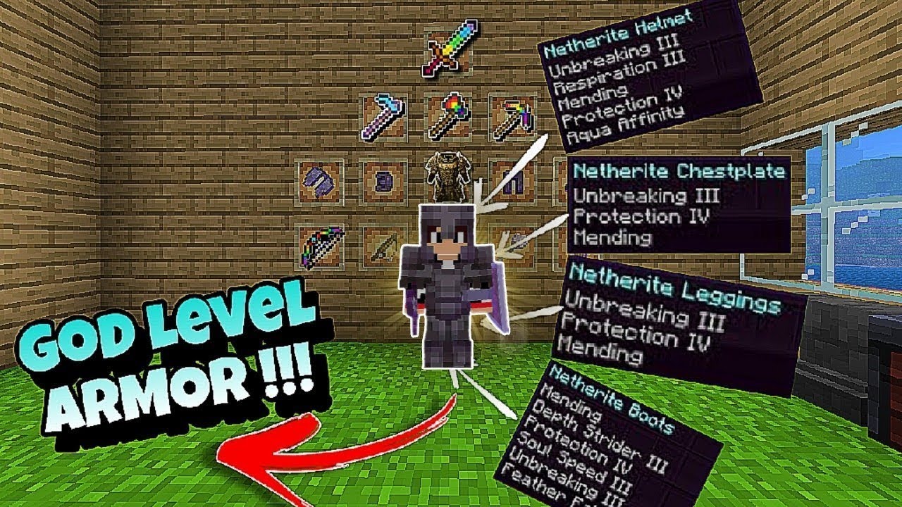 Best Enchantments That We Can Put On Our Armor, Weapons,Tools In ...