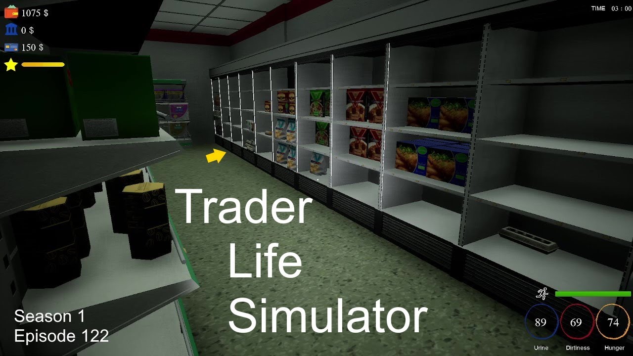 Trader Life Simulator | Bought Milk, Eggs, And Waffles Plus So Much ...