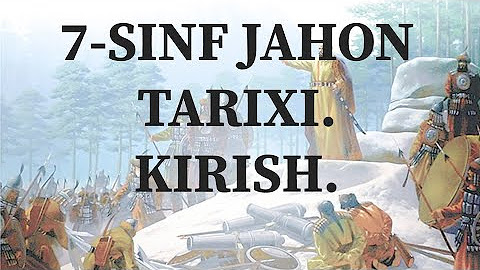 7-sinf JAHON TARIXI - YouTube