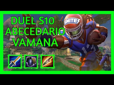 SMITE DUEL ABECEDARIO S10 - VAMANA - EL ENANO INMORTAL - YouTube