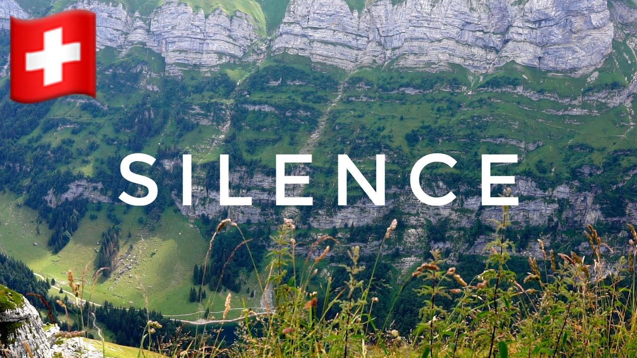 Silence High in the Mountains | light Wind Sound | Switzerland nature ...