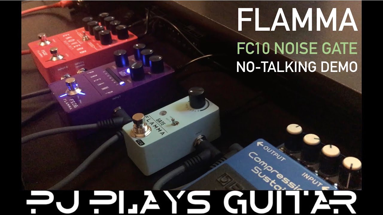 FC10 Mini Noise Gate No Talking Demo - YouTube