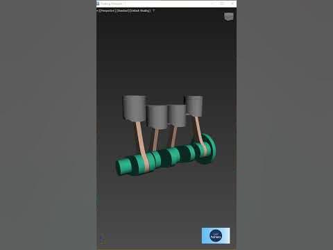 How to rig engine piston | 3ds max animation | Hanora 3D - YouTube