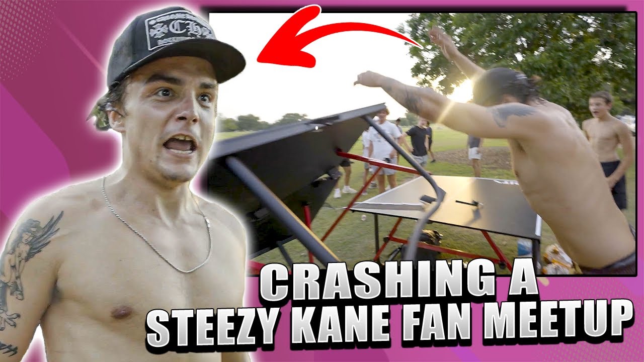 CRASHING a Steezy Kane Fan Meetup - YouTube