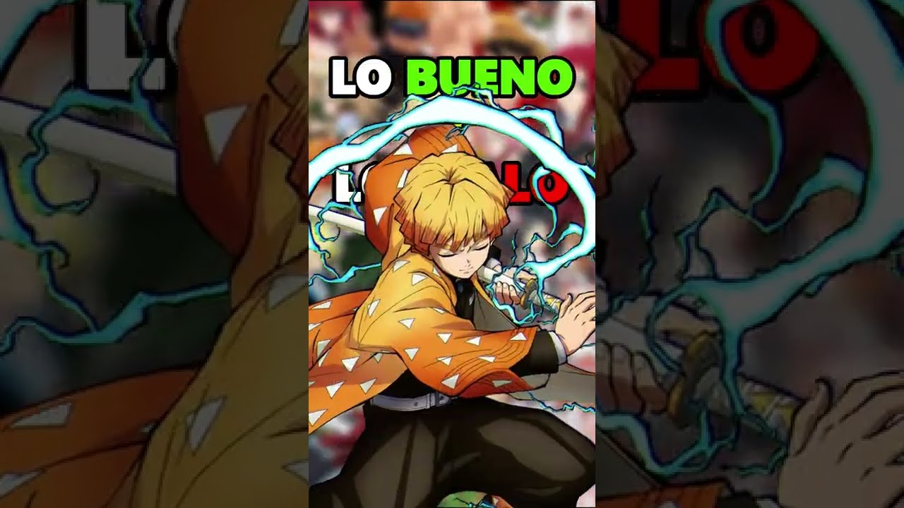 Lo BUENO Y lo MALO de Zenitsu Agatsuma Kimetsu no Yaiba | Demon Slayer ...