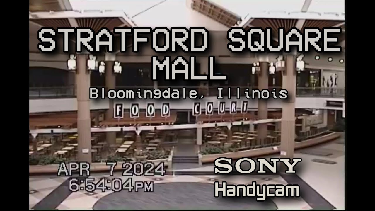 Stratford Square Mall **As Seen Through A Vintage Sony Handycam** - YouTube