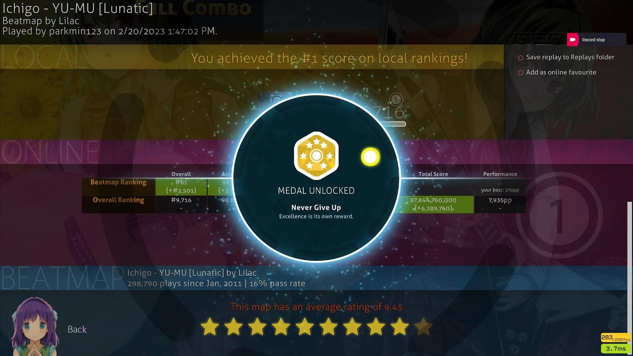 7 STAR FC MEDAL ACQUIRED - YouTube