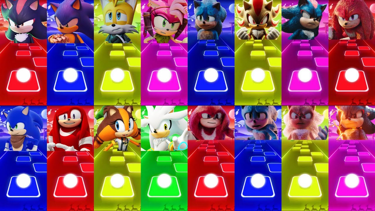 All Characters Megamix || Shadow ⛔️ Sonic Prime ⛔️ Knuckles ⛔️ Tails ⛔️ ...