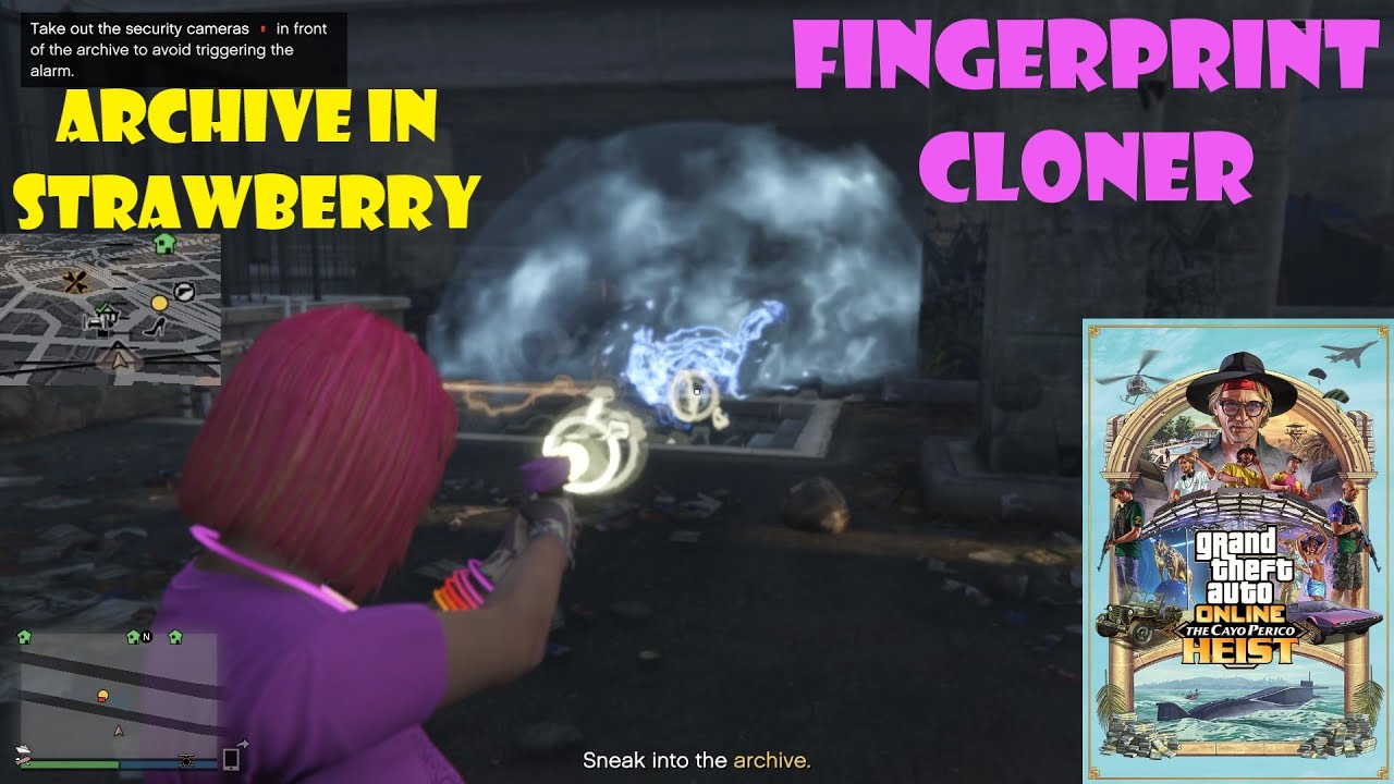 Fingerprint Cloner: Warehouse - Archive in Strawberry 🌱 Cayo Perico ...