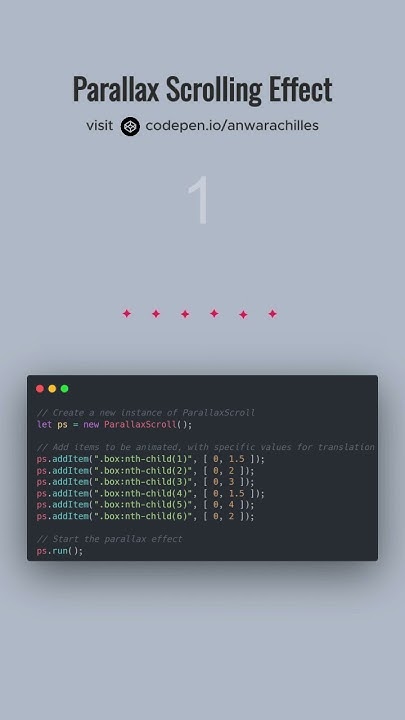 Targeted Element Parallax with Javascript #coding #programming #website - YouTube