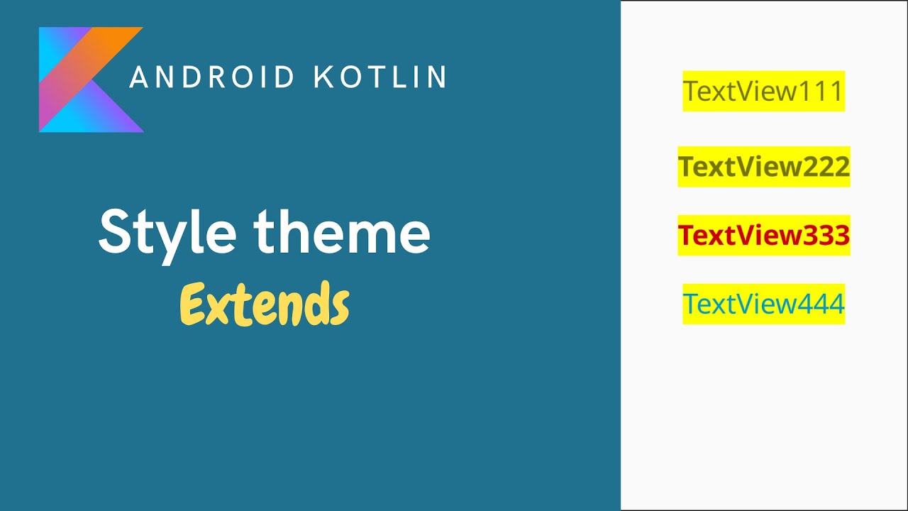 Android Kotlin Style Theme Extends YouTube android-kotlin-style-theme-extends-youtube