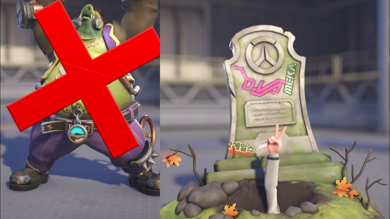 HOW TO COUNTER ROADHOG,D.VA AND ZARYA OVERWATCH 2 - YouTube