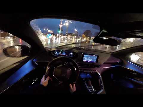 Peugeot 3008 POV Night Drive in POV Tallinn