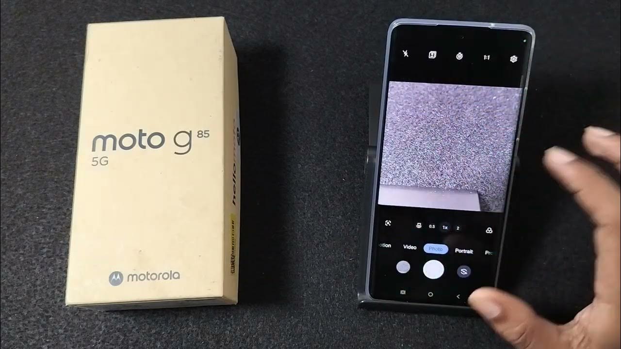 How to click photo using timer 10 Seconds in Moto G85 5G || Moto me camera photo timer use kaise ...