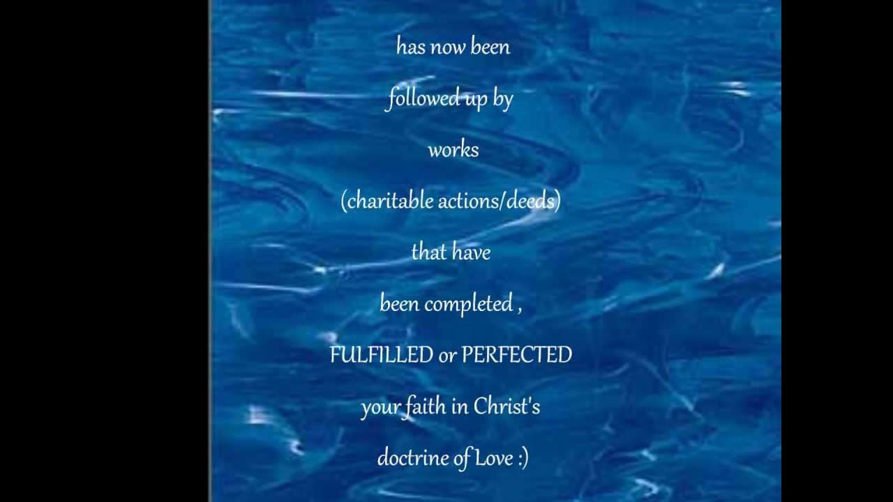 James Chapter 2: Faith VS Works - YouTube