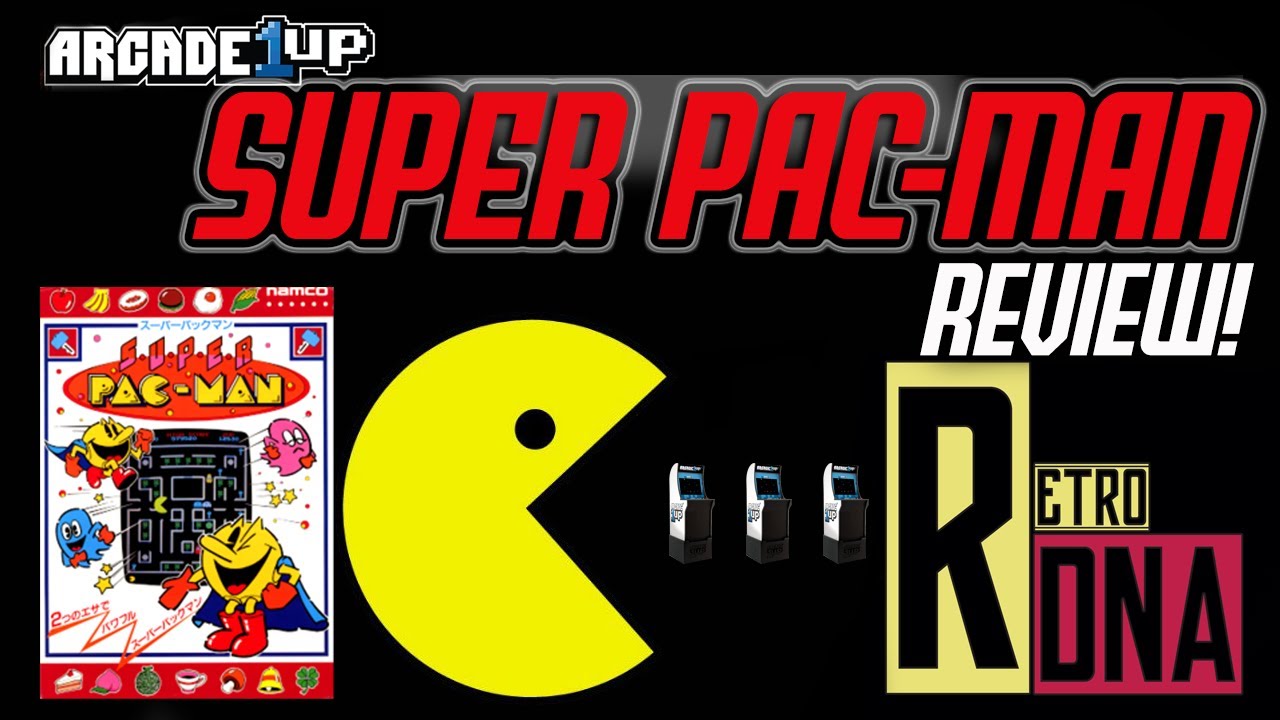 Super Pac-man Arcade 1up review - YouTube