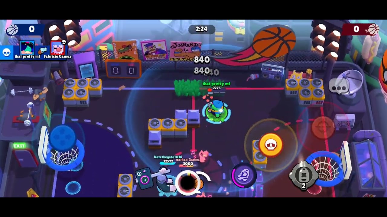 Basket brawl low-key fun 😁 - YouTube