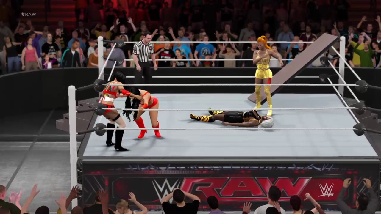 WWE Divas Tag Team Tournament Final Match - YouTube