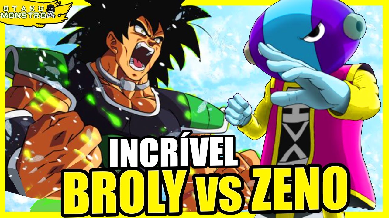 INCRÍVEL ! ZENO VS BROLY | MANGÁ DRAGON BALL SUPER - YouTube