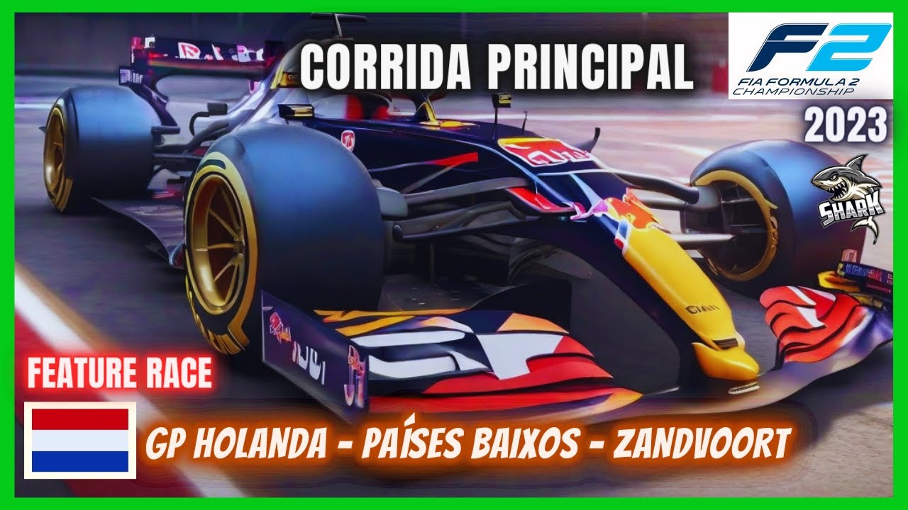 F2 23 CORRIDA PRINCIPAL GP HOLANDA ZANDVOORT AO VIVO BAND BANDSPORTS F2 ...