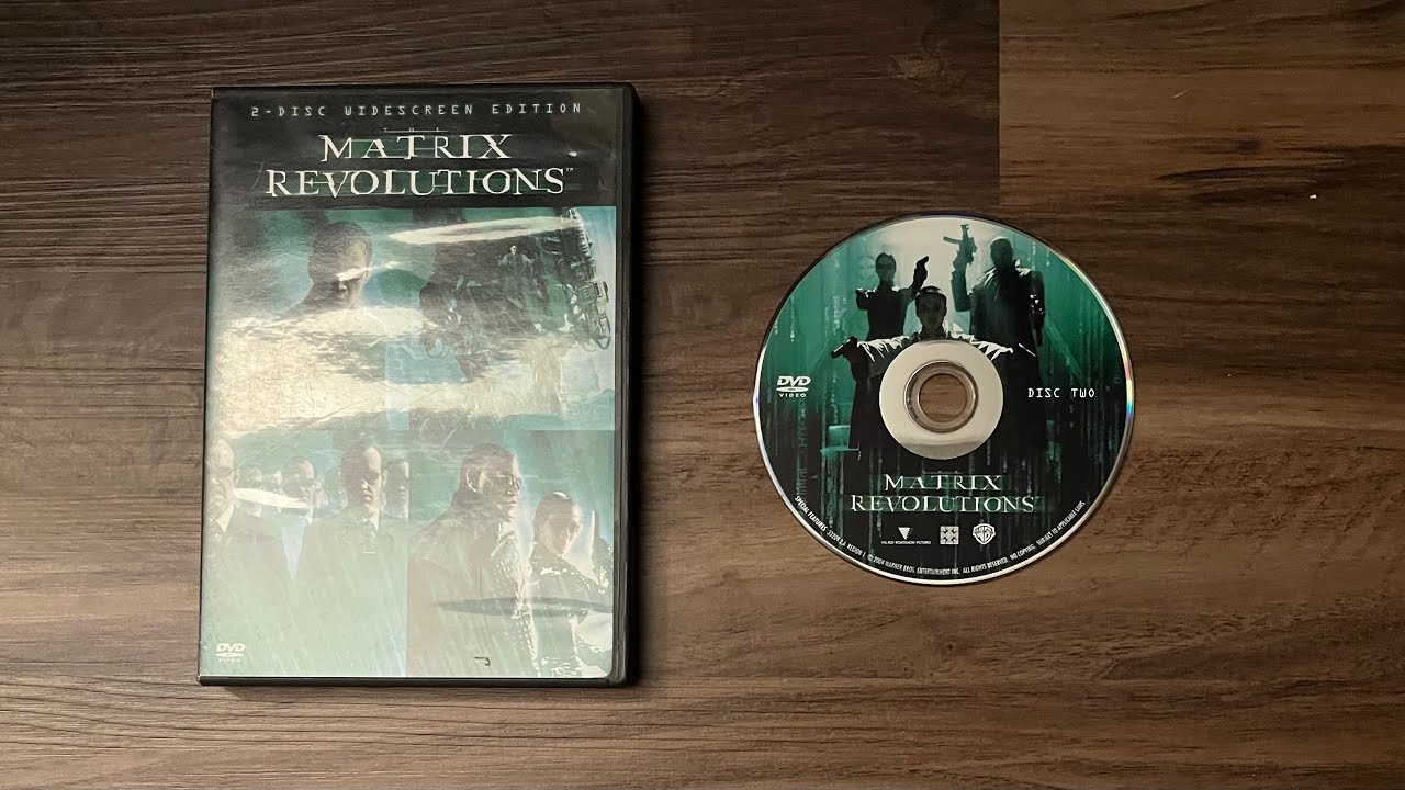 Opening To The Matrix: Revolutions 2003 (2004 DVD) Disc Two - YouTube