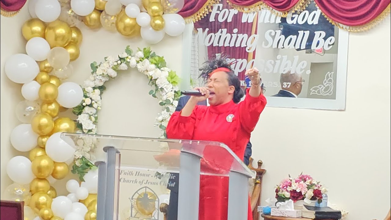 Eng. Courace Fisher 🔥 Eye Of The Storm 🔥 At Faith House Apostolic ...